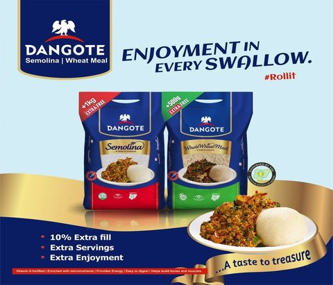 Dangote Semolina 10kg | FoodLocker - Your Online Food Store